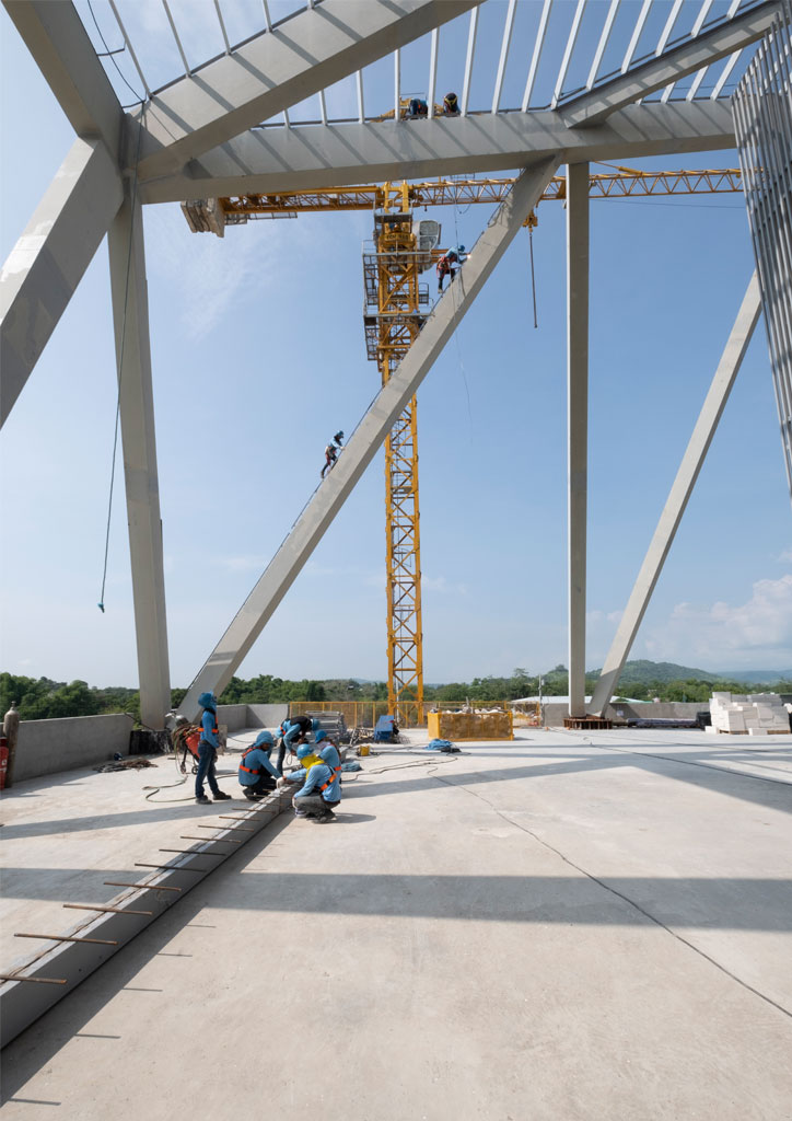 New Clark City’s Aquatic Center Nears Completion