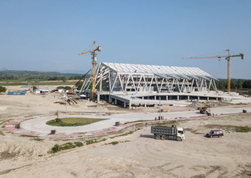 New Clark City’s Aquatic Center Nears Completion