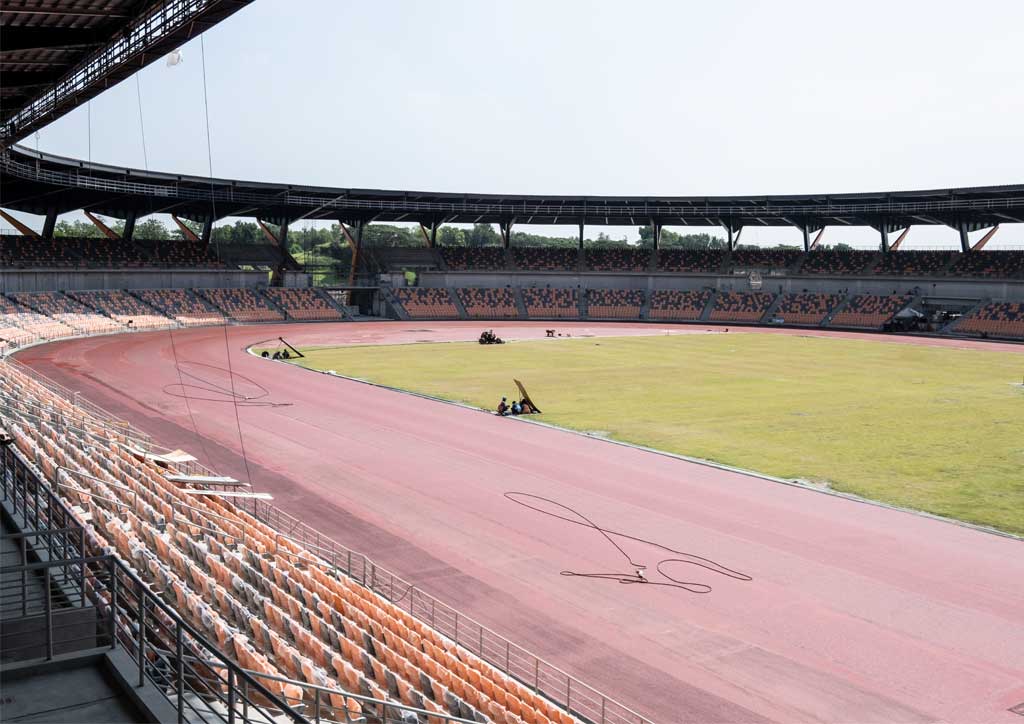 Clark City Stadium Nears Completion Before Turnover