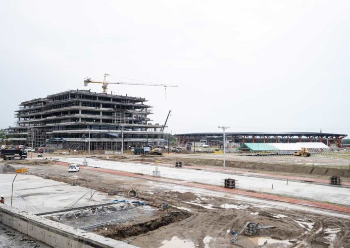 Clark Sports Complex 94 Days Before Final Turnover