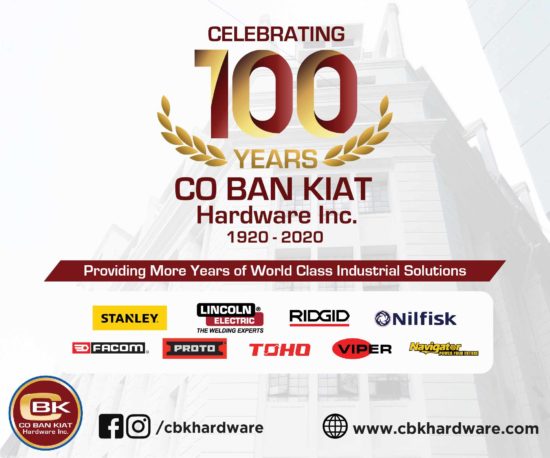 Co Ban Kiat Marks 100 Years of Quality Hardware Supply