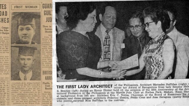 Mercedes Raffiñan: The First Filipina Architect Honored